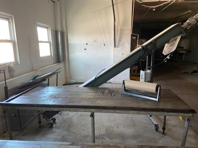 3 x 8 ft Cold Table Mild Steel and Water Cooled | Processing ...
